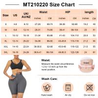 China Women's HEXIN 2022 Custom Logo Fitness Butt Lifter Panties Tummy Control Slimming SHORTS for sale