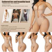 China High Waist Thong Crotchless One Piece Shapewear Bodysuit for Wedding Wear from FUJIAN for sale