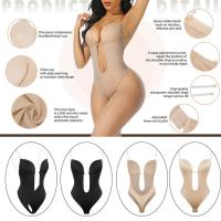 China Open Crotchless Backless Shapers Thong HEXIN Invisible Bra for Women's Waist Slimming for sale
