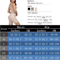 China Black Nylon Bodysuit for Women HEXIN Waist Control Medium Control Level Wide Straps for sale