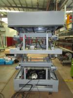 China CE Certificate Hydraulic High Lift Scissor Type Goods Lift Table Driven Type Hydraulic 1430x1430mm for sale
