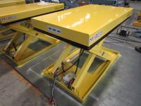 China 1000kg Marco Hydraulic Single Scissor Lift Table with Hoyer Motor and Bucher Pump Explosion-Proof Design for sale
