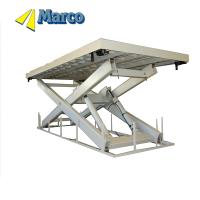 China Customized Hydraulic Scissor Lift Platform with Guide Wheels and Hydraulic Shot Bolts Lift Stroke 5000mm 5-100500-D2 for sale