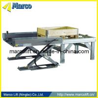 China Stationary U-Shaped Scissor Lift Table with CE Approved and Lift Mechanism for sale