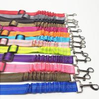 China Adjustable Nylon Pet Car Seat Belt with Quick Release Buckle for sale