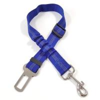 China Adjustable Nylon Pet Car Seat Belt with Quick Release Buckle for sale