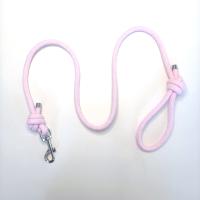 China Cotton Braided Slip Lead Dog Leash with Zinc Alloy Hook for sale