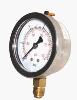 China Liquid-Filled Pressure Gauge with 3