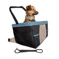 China Pet Travel Car Seat Carrier for Dog Cats with Clip on Leash and Storage for sale