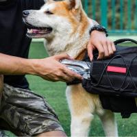 China Hiking Medium Large Breeds Dog Backpack for sale