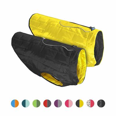 China Dog Jacket Reversible Winter Coat for Dogs Water Resistant Loft Pet Jacket for sale