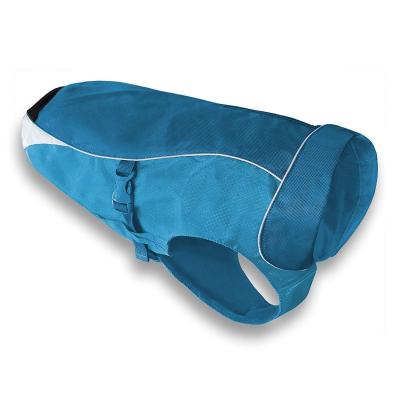 China Dog Rain Jacket Especially for Outdoor Adventure with Harness Opening Easy on & off for sale