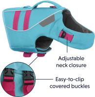 China Float Coat Dog Life Jacket for Swimming, Adjustable and Reflective Strip for sale