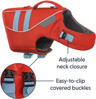 China Canine Flotation & Water Safety Swimming Jacket Clothes Dog Lifecoat for sale