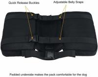 China Dog Pack Travel Camping Hiking Carrier Backpack for Medium & Large Dog for sale