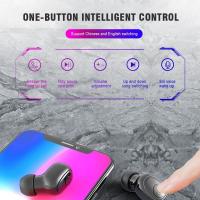 China Tws Bluetooth Earpieces with Wireless Charging LED Digital Display Earphones Mini in Ear Earbuds Headphone with Mic for sale