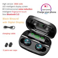 China Drop Ship for S11 Drop Ship 3500mAh LED Bluetooth Wireless Earphones Tws Touch Control Sports Noise Canceling for sale
