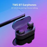 China QS2 Tws Bluetooth V5.0 Headphones 3D Stereo Sports Wireless Earphones Dual Microphone Waterproof Earbuds for sale