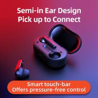 China Kingmaster Factory T3 Bluetooth 5.0 Wireless Headphones 3D Stereo Dual-Mic Ipx5 Waterproof Earphones for sale