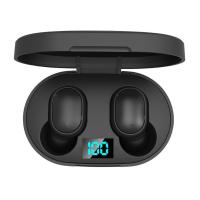 China 2020 New Mini Headphones Waterproof Sport Bluetooth 5.0 LCD Power Display Wireless Earphone for sale