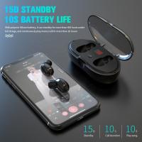 China Hot Products OEM Bt 5.0 Tws Wireless Headphone (with LCD battery display 3300mAh charging case) for sale