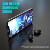 China Hot Products OEM Bt 5.0 Tws Wireless Headphone (with LCD battery display 3300mAh charging case) for sale