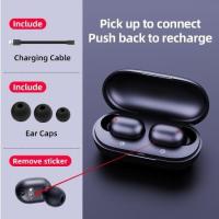 China Gt1 Tws Fingerprint Touch Bluetooth Earphones Noise Cancelling HD Stereo Wireless Headphones for sale