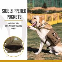 China Well-Made Air-Mesh Padded Best Dog Carrier Backpack with Hook-and-Loop Closured Pockets for sale