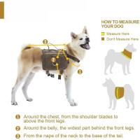 China Ideal Outdoor Adventure Dog Pack Similar to Kurgo Dog Backpack for Tactical Dog&prime;s Breed for sale