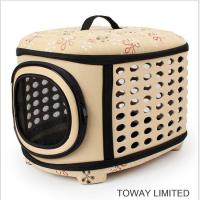 China Foldable Shoulder Dog Bags Plastic Eco-Friendly Pet Outdoor Carriers for sale