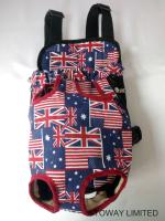 China Printing Canvas Front Dog Carrier Pet Outdoor Bags for sale