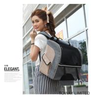 China Movable Fashion Pet Shoulder Carrier Portable Outdoor Dog Stroller for sale