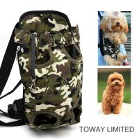 China Pet Front Carrier Dog Products Outdoor Mesh Front Pack Bag for sale