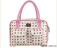 China Fashion Dots Outdoor Dog Carrier Portable Pet Supply Pet Bags for sale