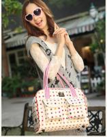 China Fashion Dots Outdoor Dog Carrier Portable Pet Supply Pet Bags for sale