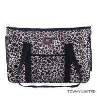 China New Leopard Pet Outdoor Products Dog Carriers Shoulder Bags for sale