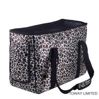 China New Leopard Pet Outdoor Products Dog Carriers Shoulder Bags for sale