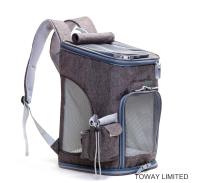 China Nylon Mesh Outdoor Portable Dog Carriers Shoulder Pet Bags for sale