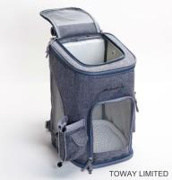 China Nylon Mesh Outdoor Portable Dog Carriers Shoulder Pet Bags for sale