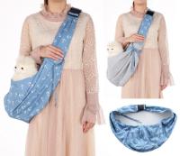 China Popular Ebay Crossbody Outdoor Dual Bag Portable Pet Shoulder Carriers for sale