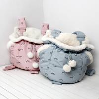 China Design Front Pet Fur Carrier Pet Outdoor Warm Dog Bags for sale