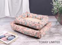 China Printing Cute Design Dog Beds Pup Cat Cool Sleeping Pads for sale
