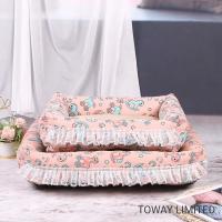 China Design New Cool Summer Dog Pup Pads Cute Pet Lace Beds for sale