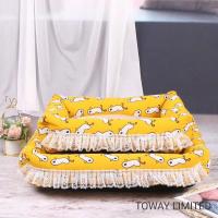 China Design New Cool Summer Dog Pup Pads Cute Pet Lace Beds for sale