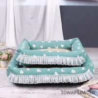 China Design New Cool Summer Dog Pup Pads Cute Pet Lace Beds for sale