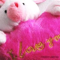 China Eco-Friendly Flocked Pet Products Cute Sounding Dog Play Plush Toys for sale