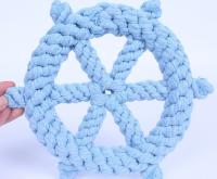 China Christmas Pet Gift Cute Stick Sailor Steer String Dog Toys for sale