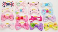 China Design Cute Dog Bows Bands Beauty Pet Hair Bowties Clips for sale