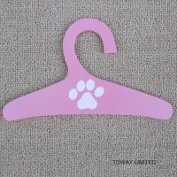 China Cute Wood Dog Clothes Hangers Pet Apparel Display Accessories for sale