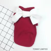 China Cute Bowtie Shirt Pet Clothes Dog Fashion Apparel for sale